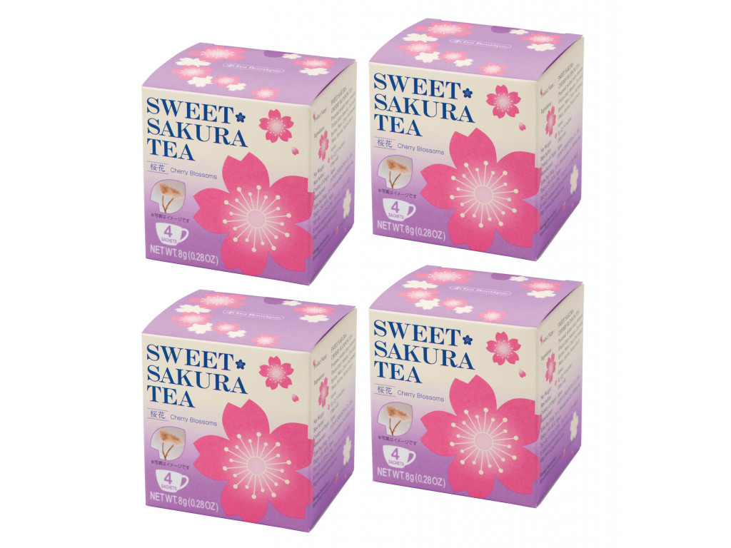 Sweet Sakura Tea (4 stk.) | Japanske Danmark