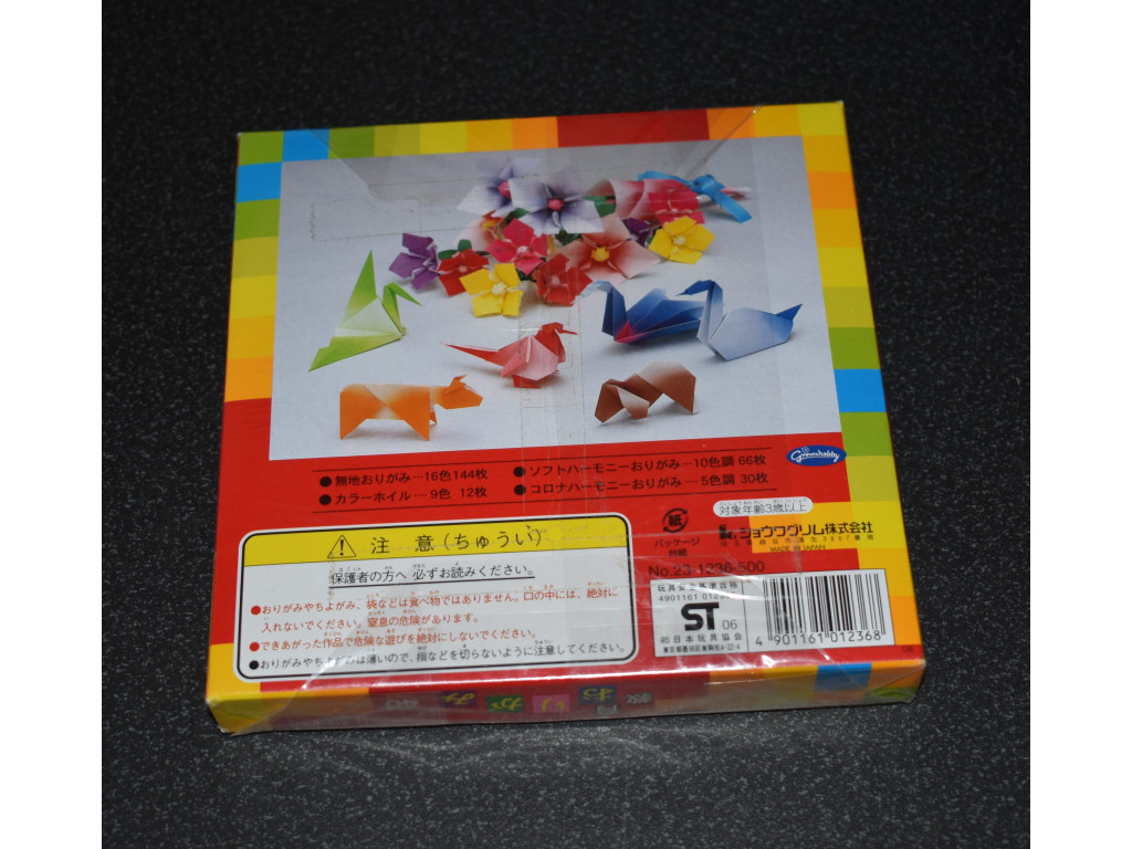 Origami-papir 40 forskellige farver | Japanske Danmark